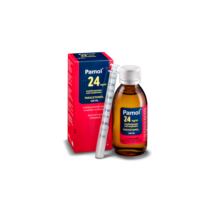 PAMOL 24 mg/ml 100 ml oraalisuspensio | Olo-apteekki