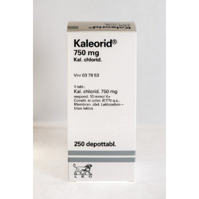 KALEORID 750 mg 250 kpl depottabletti | Olo-apteekki
