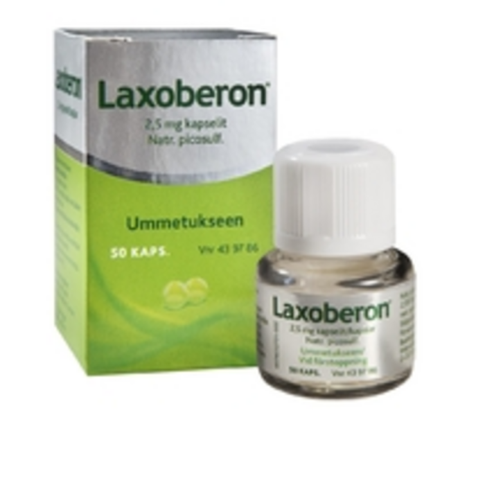 LAXOBERON 2,5 mg 50 kpl kapseli, pehmeä | Olo-apteekki