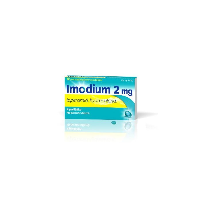 IMODIUM 2 mg 12 fol kapseli, pehmeä | Olo-apteekki