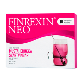 FINREXIN NEO 10 kpl jauhe mustaherukka | Olo-apteekki