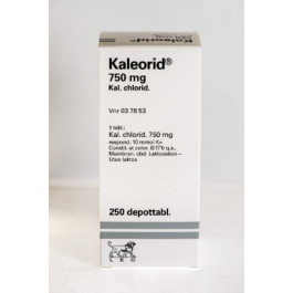 KALEORID 750 mg 250 kpl depottabletti | Olo-apteekki