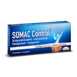 SOMAC CONTROL 20 mg 7 fol enterotabletti | Olo-apteekki