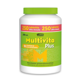 Multivita Plus monivitamiini 250 tabl kampanjapakkaus | Olo-apteekki
