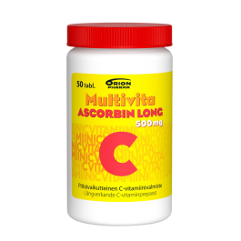 Multivita Ascorbin Long 500 mg 50 tabl | Olo-apteekki